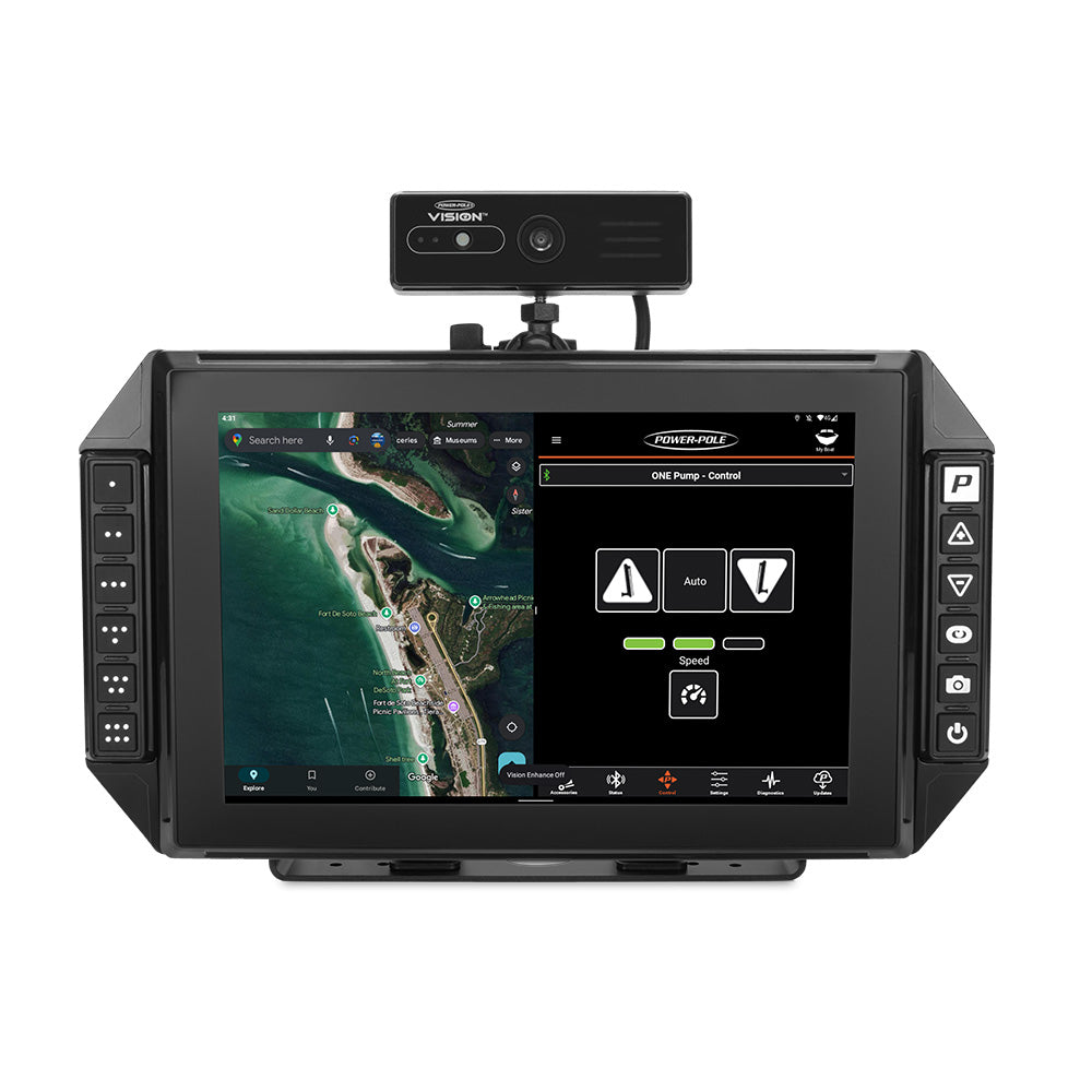 Power-Pole VISION 12 Marine Infotainment Center [DPY-VIS-12] | Best ...